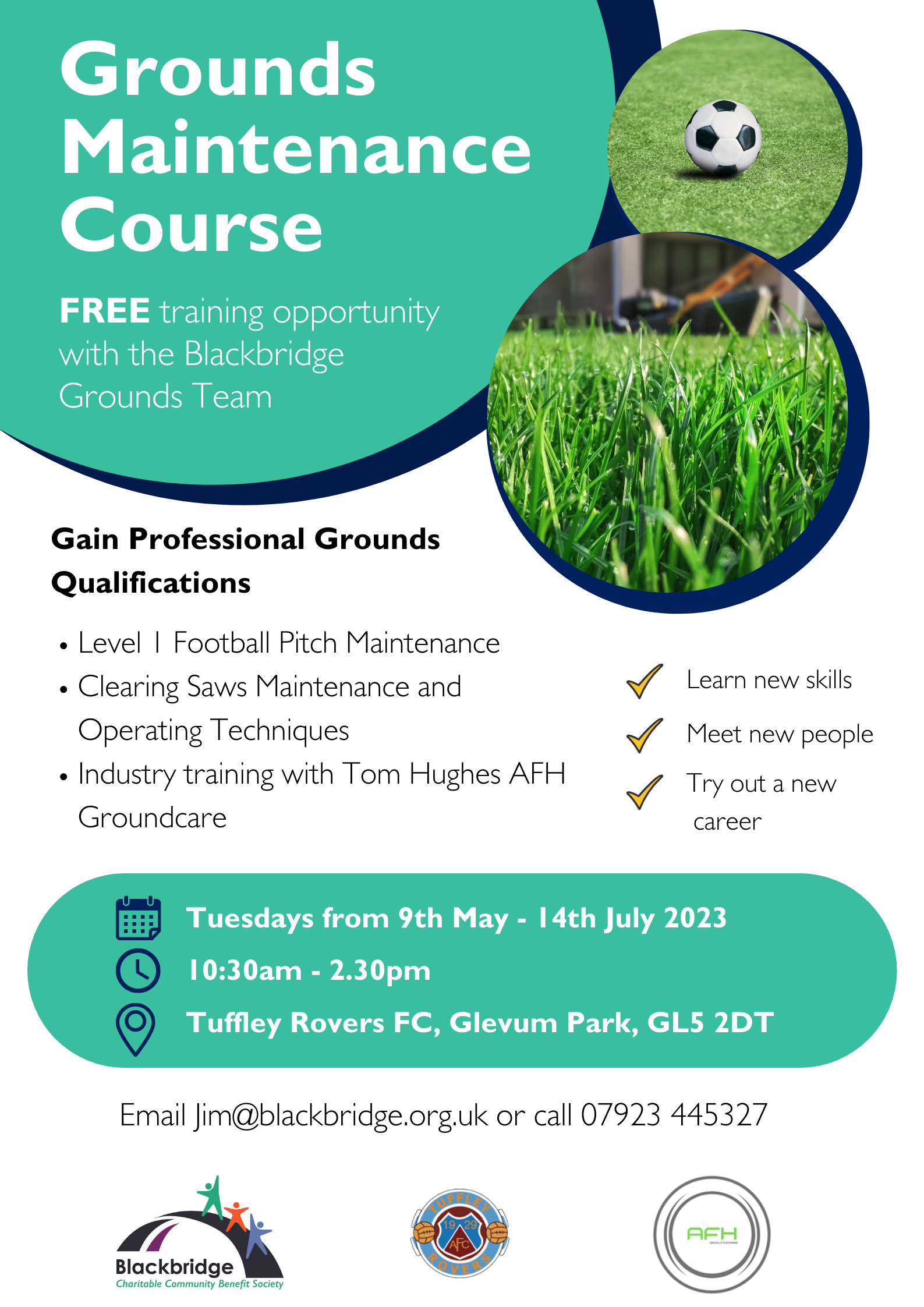 Grounds Maintenance Course – Blackbridge Charitable Community Benefit ...